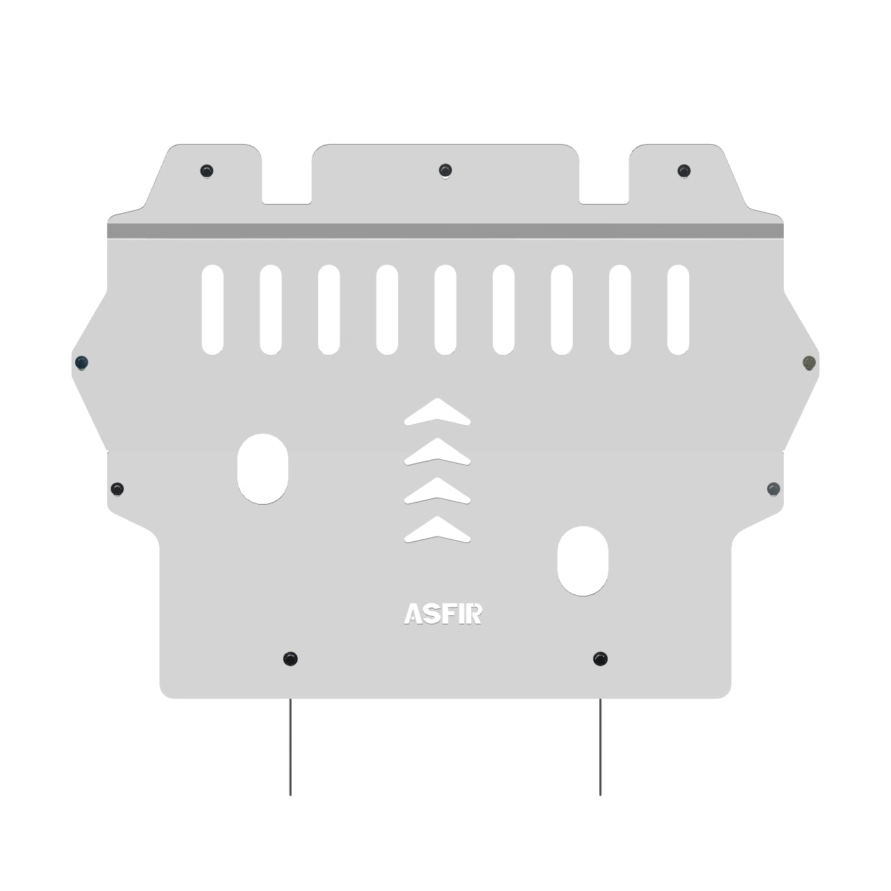 Citroen Berlingo Front Stainless Steel Skid Plate | ASFIR 4x4