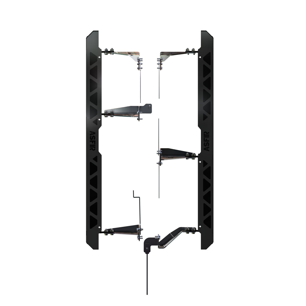 Land Cruiser Prado 150 Rock Sliders | with KDSS - ASFIR 4X4